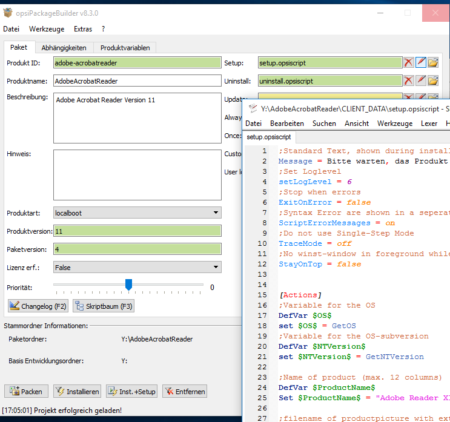 OPSI Installieren und Konfigurieren