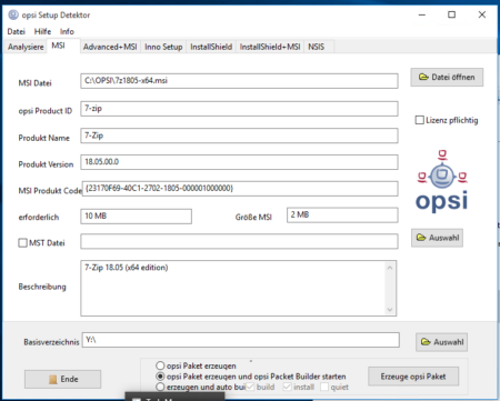 OPSI Installieren und Konfigurieren